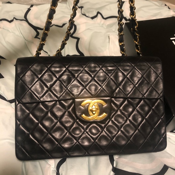 CHANEL | Bags | Chanel Classic Flap Vintage Quilted Handbag | Poshmark